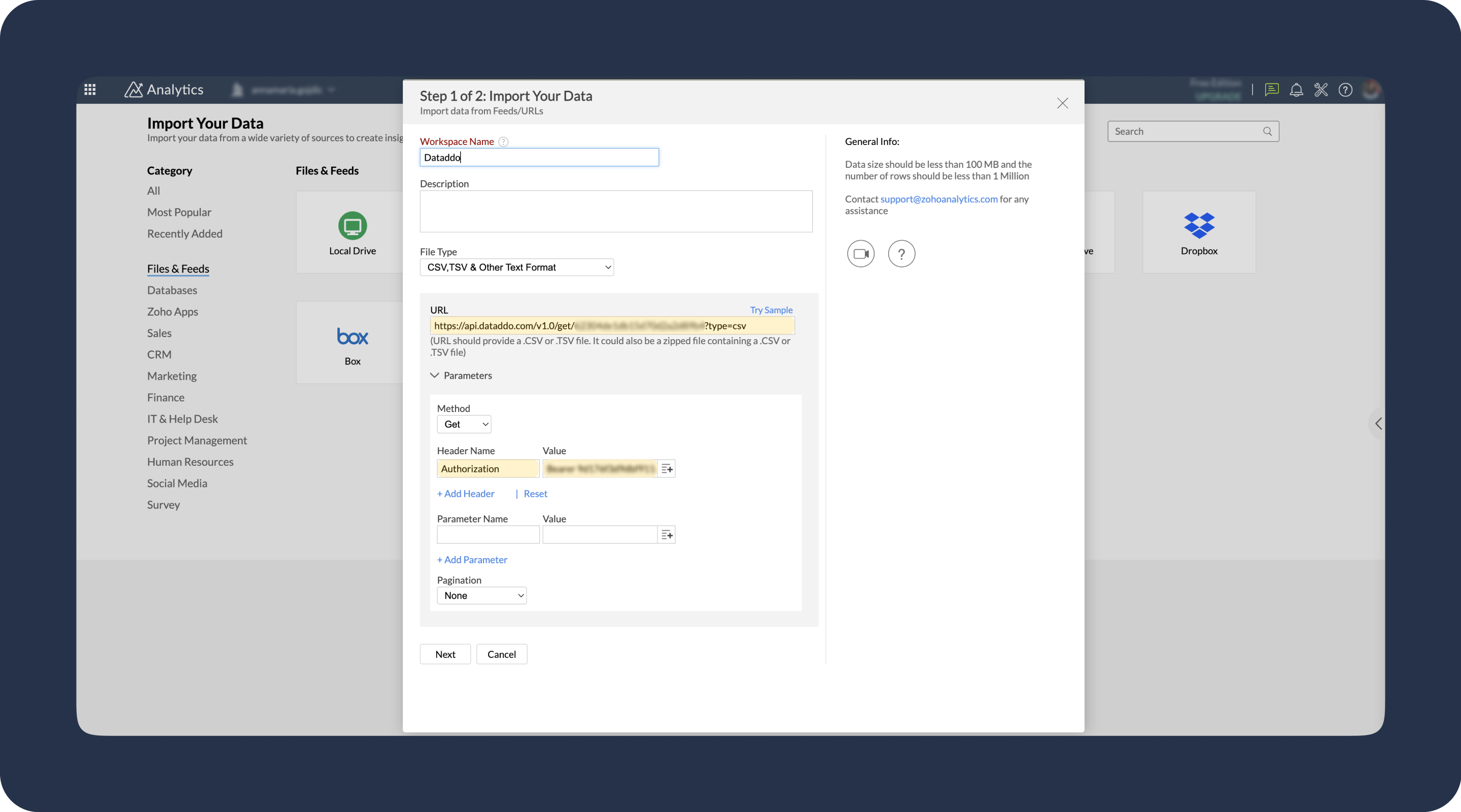Zoho Analytics